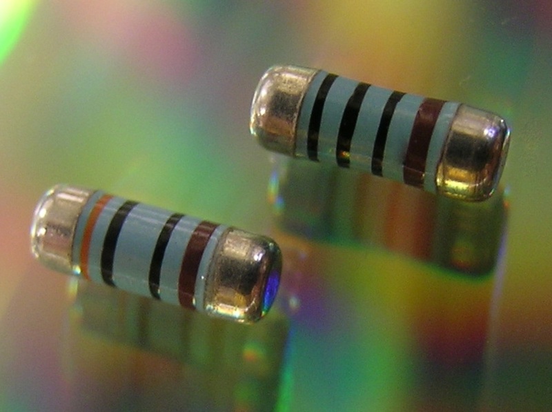 MELFs from Stackpole exhibit lower heat rise vs. SMT flat chip resistors