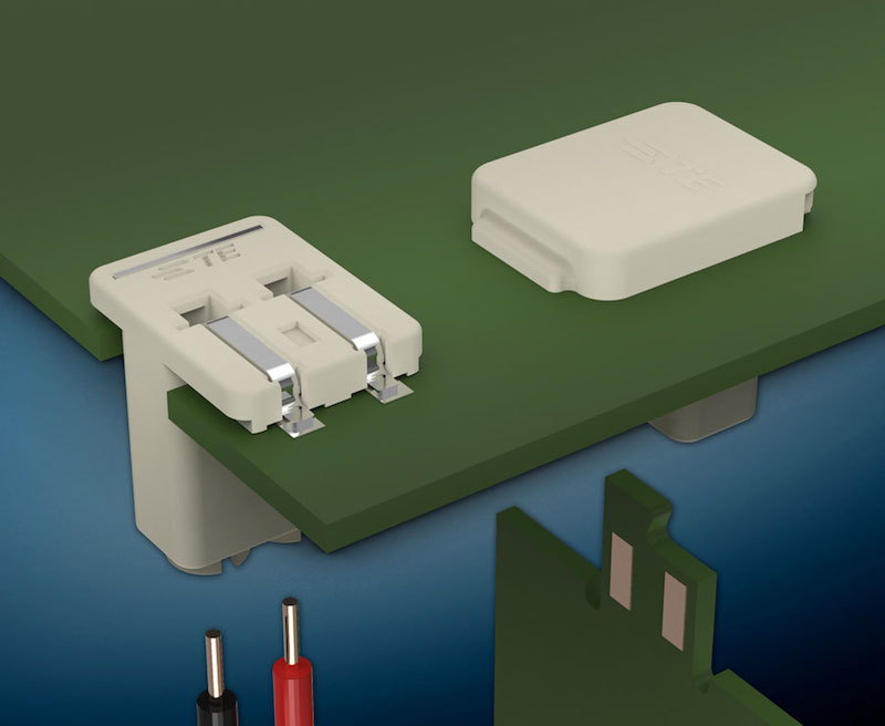 Inverted thru-board connectors offer low-profile space savings for LED ...