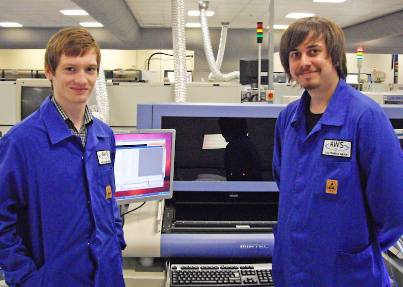 AWS Electronics invests in future with apprenticeship program