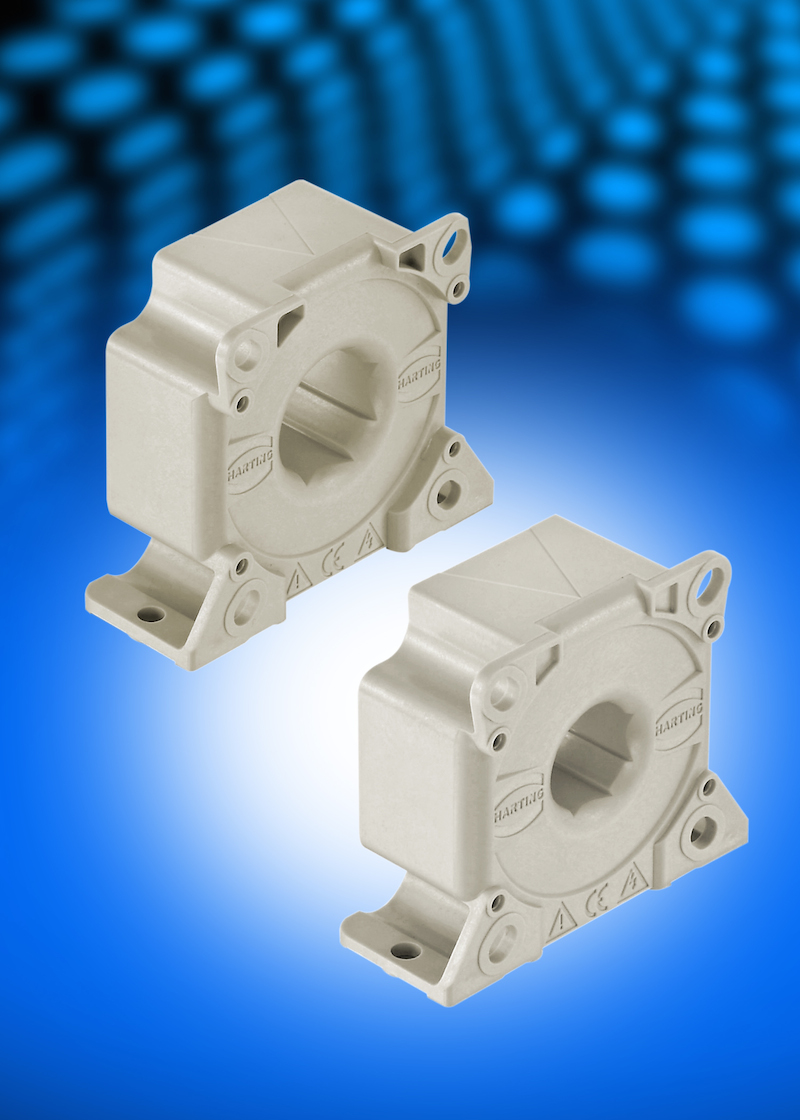 HARTING's compact hall-effect current sensors serve 200A and 300A ...