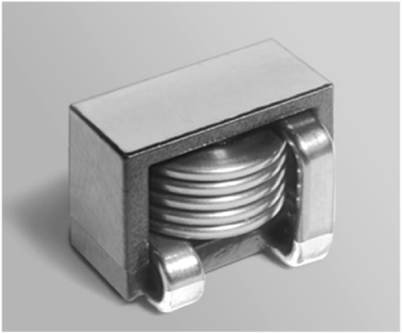 Low-profile inductors with helical foil windings