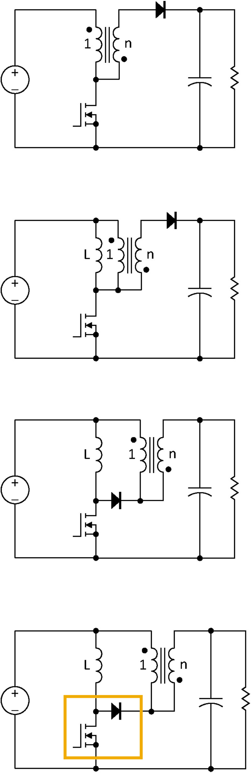 Tapped Boost Converter Modeling