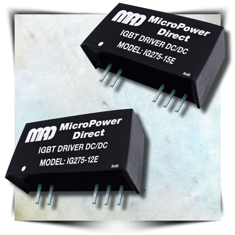 MicroPower Direct launches high-isolation, +15V/-8V DC/DC converter for ...