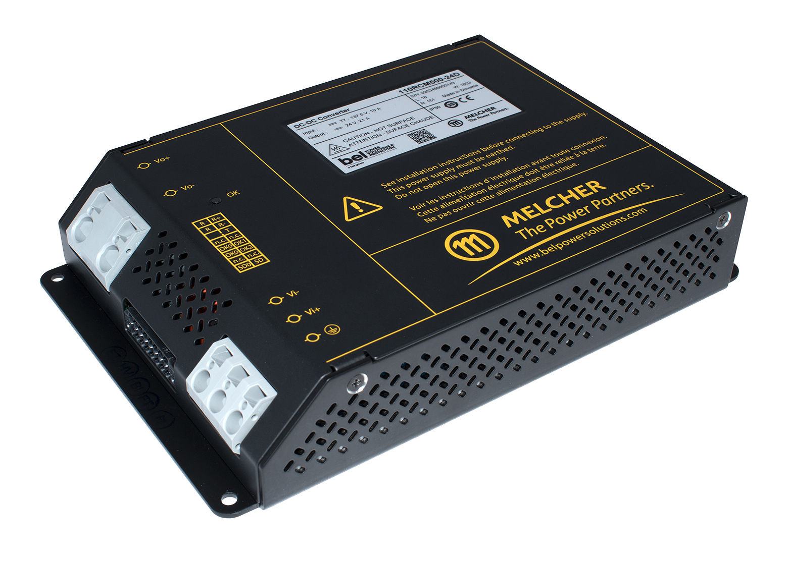 Chassis-Mount 500 W and 1000 W DC-DC Converters Designed for Railway ...