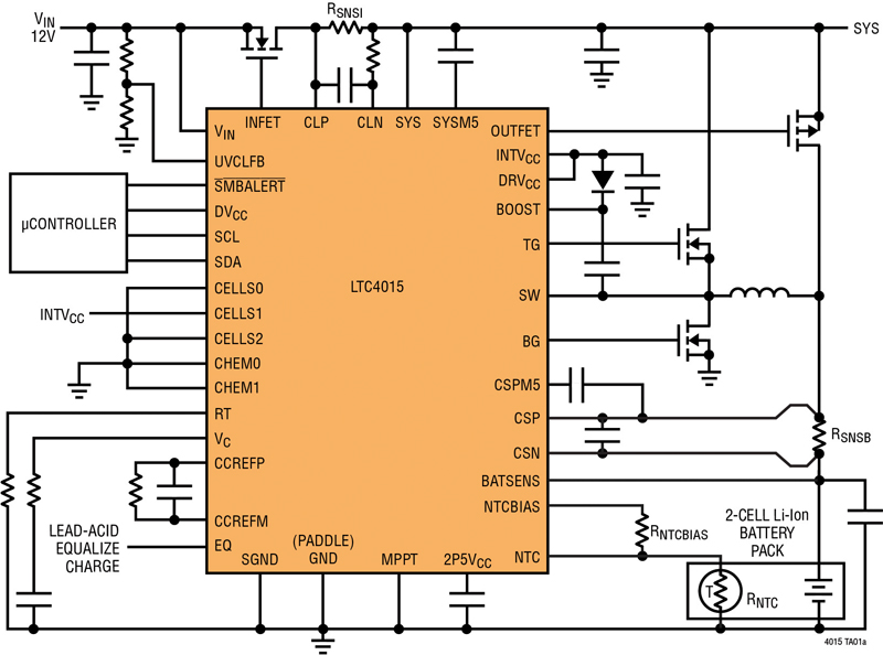 Simple Battery Charger ICs for Any Chemistry