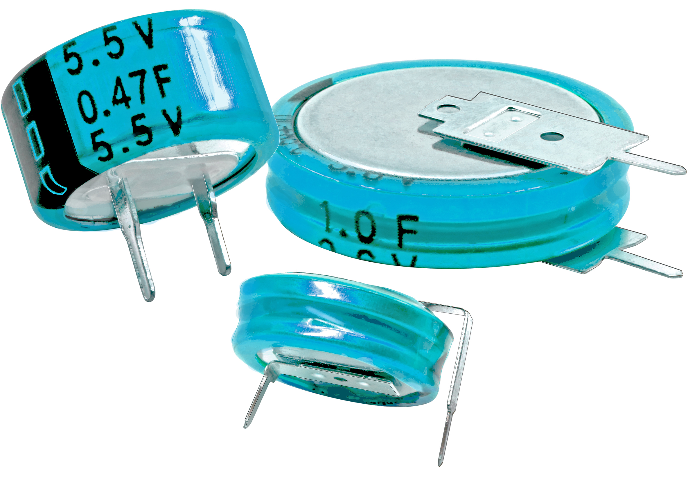 Coin Cell Electric Supercapacitors Provide Memory Backup