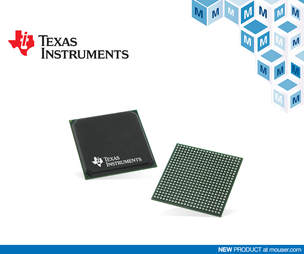 Now at Mouser: Texas Instruments Sitara AM574x Processors