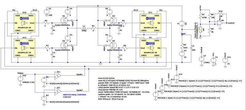 NTC Temperature Control for IGBT and Power MOSFET Modules