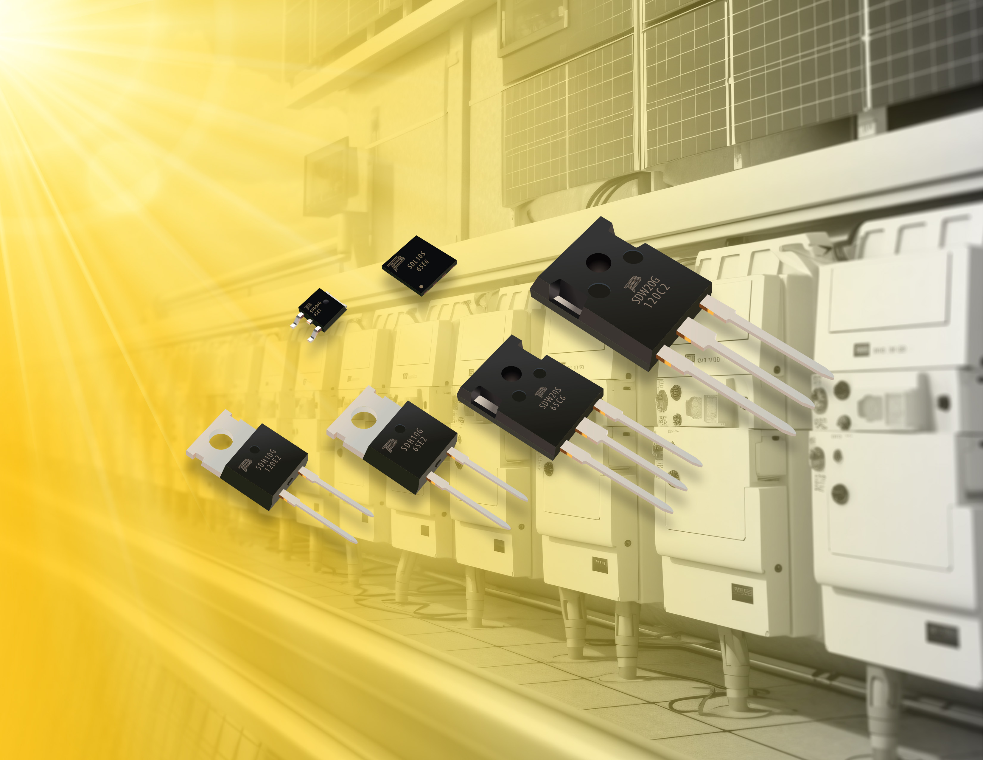 Silicon Carbide Schottky Barrier Diodes Designed For Applications That