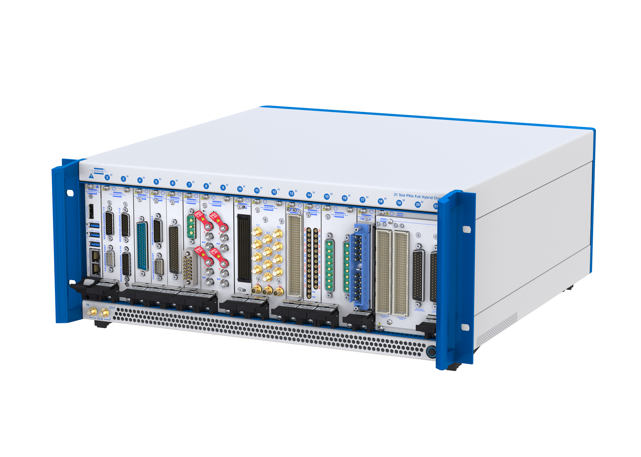 21-Slot Fully Hybrid PXIe Chassis from Pickering Interfaces Delivers ...