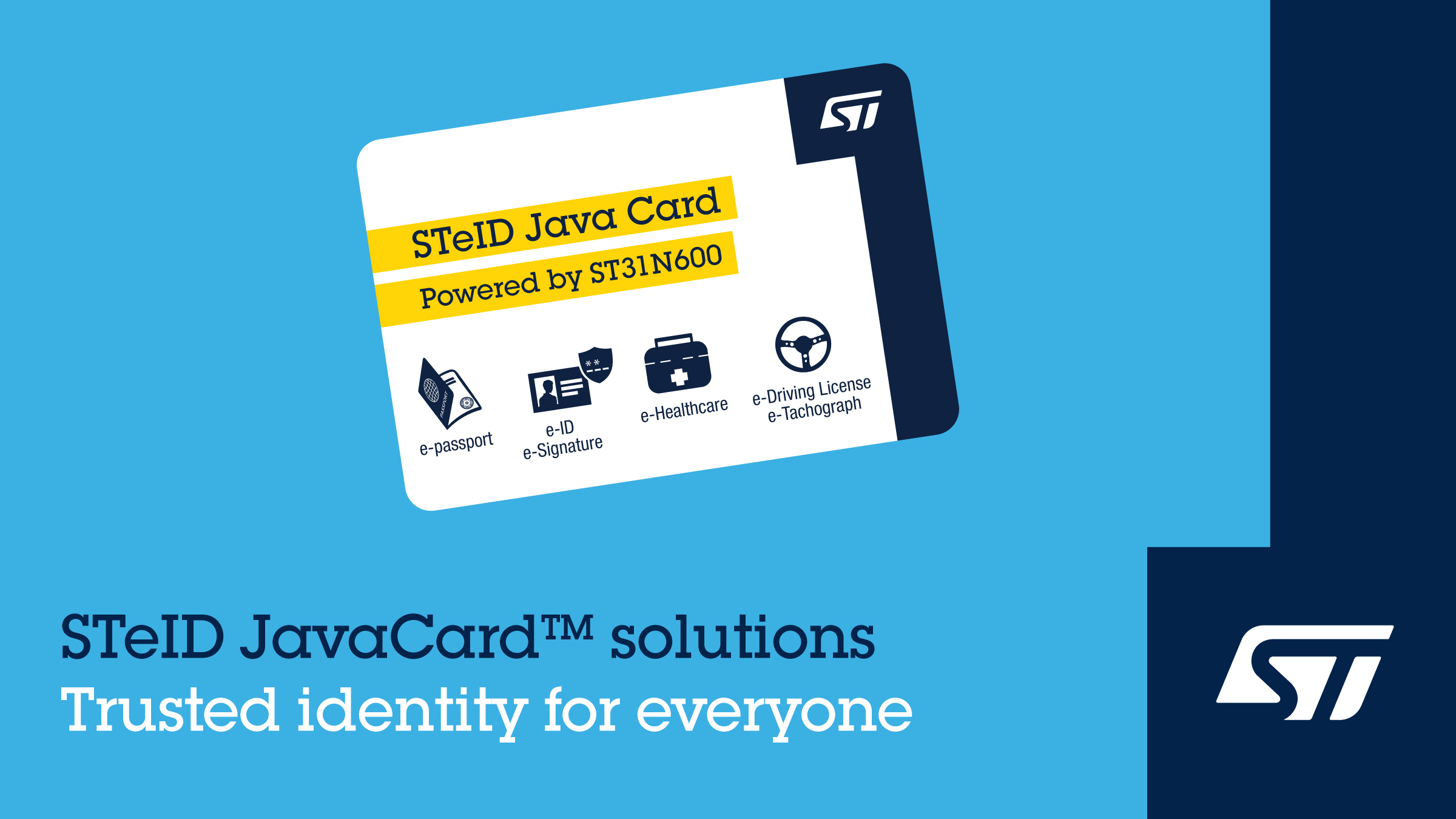 STMicroelectronics Launches STeID Java Card Solutions for Trusted e ...