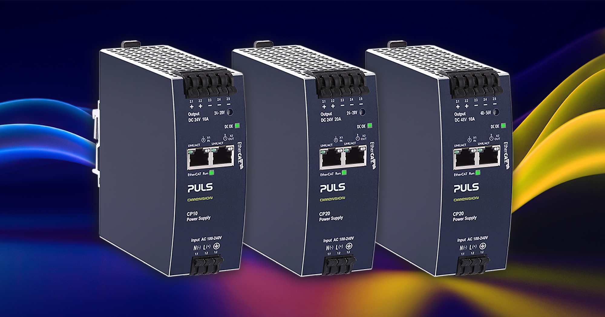 Power Supplies with EtherCAT Interface now Available from PULS