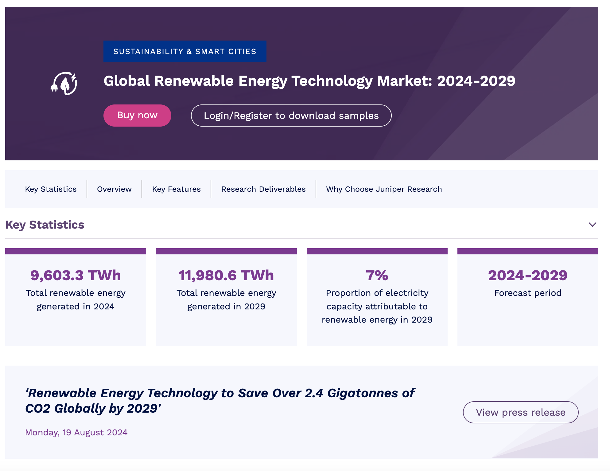 Renewable Energy Technology to Save Over 2.4 Gigatonnes of CO2 Globally ...