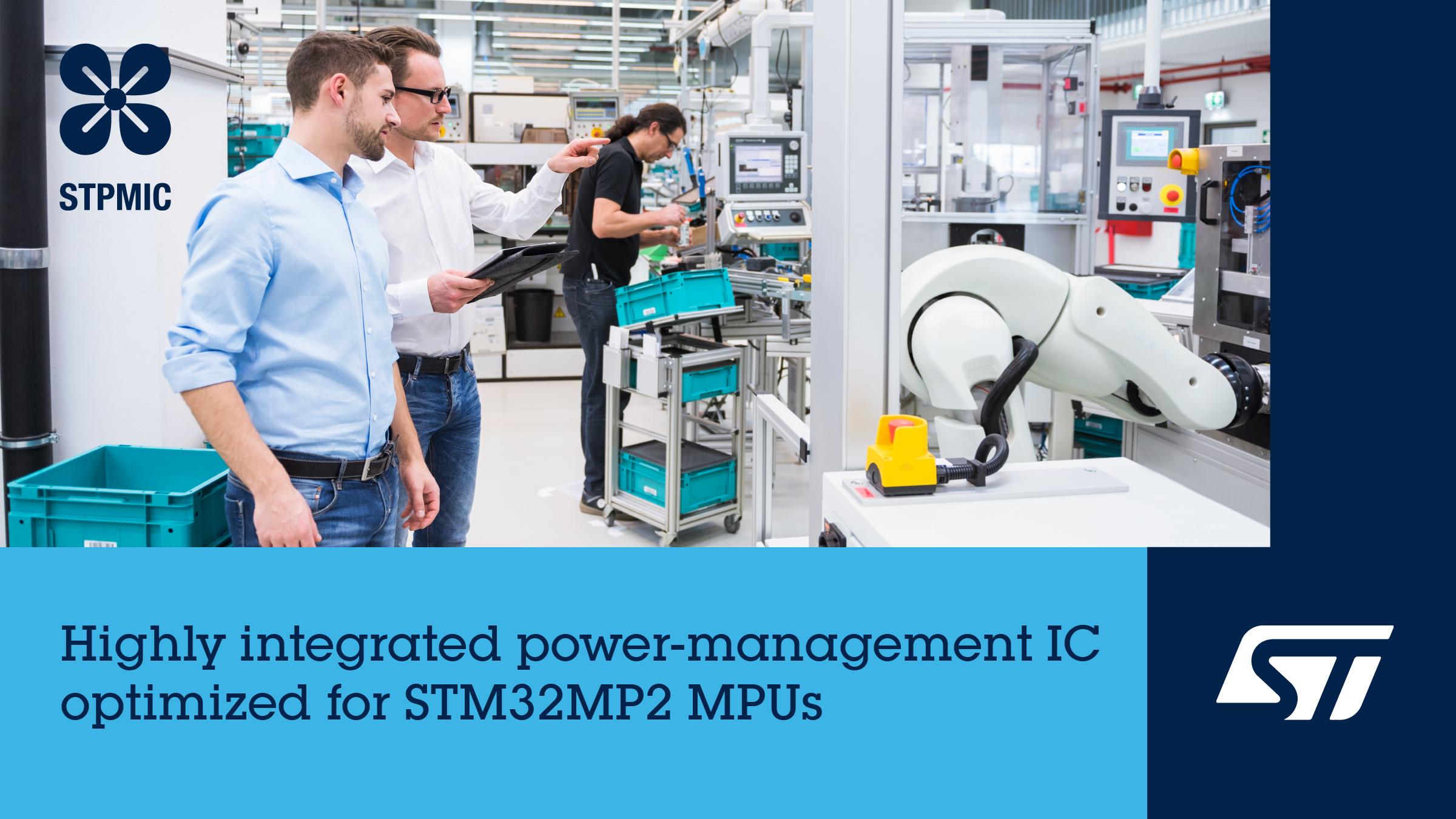 STMicroelectronics Launches Highly-Integrated Power-Management IC for ...