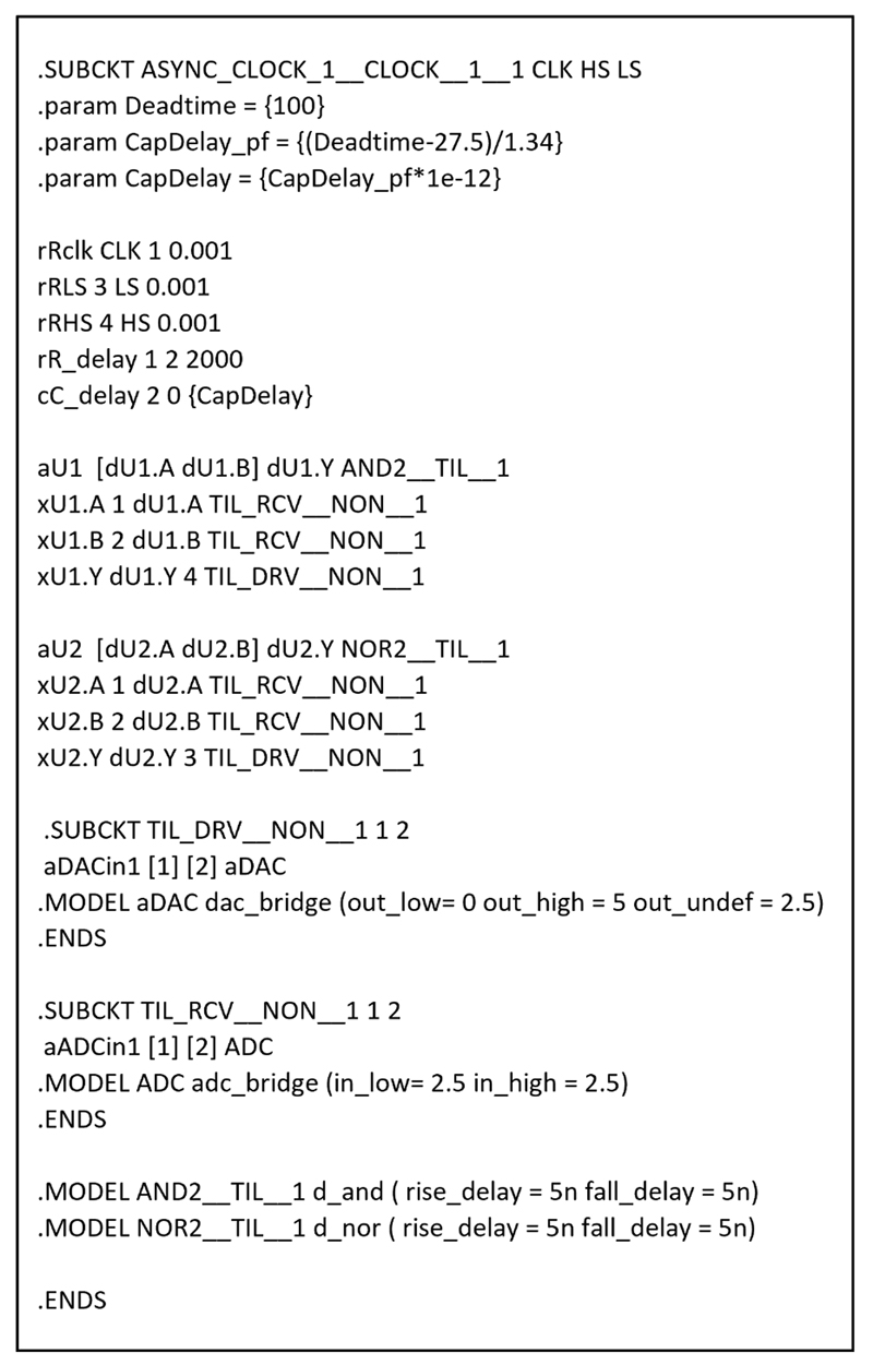 Using SPICE model blocks – Part Three