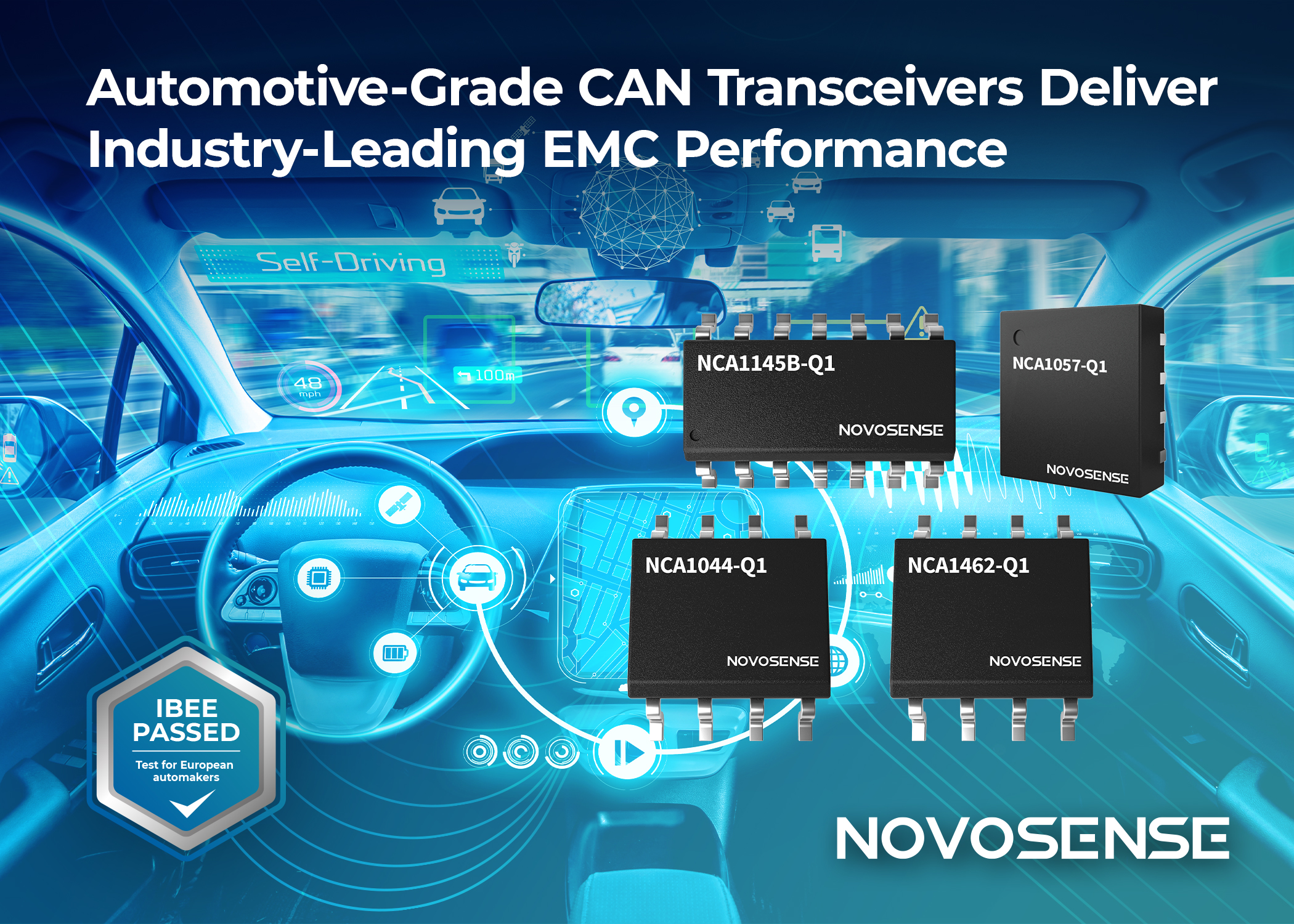 NOVOSENSE Adds EMC-Compliant CAN Transceivers and Motor Driver to ...