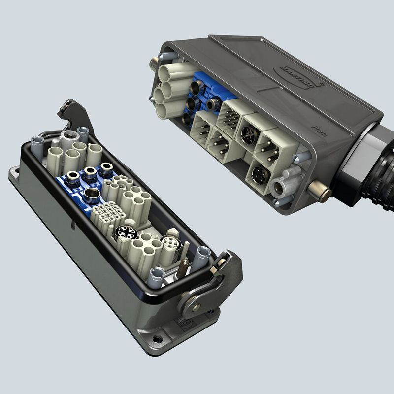 Space and Weight-Saving Harting Han-Modular Domino Connectors Available ...