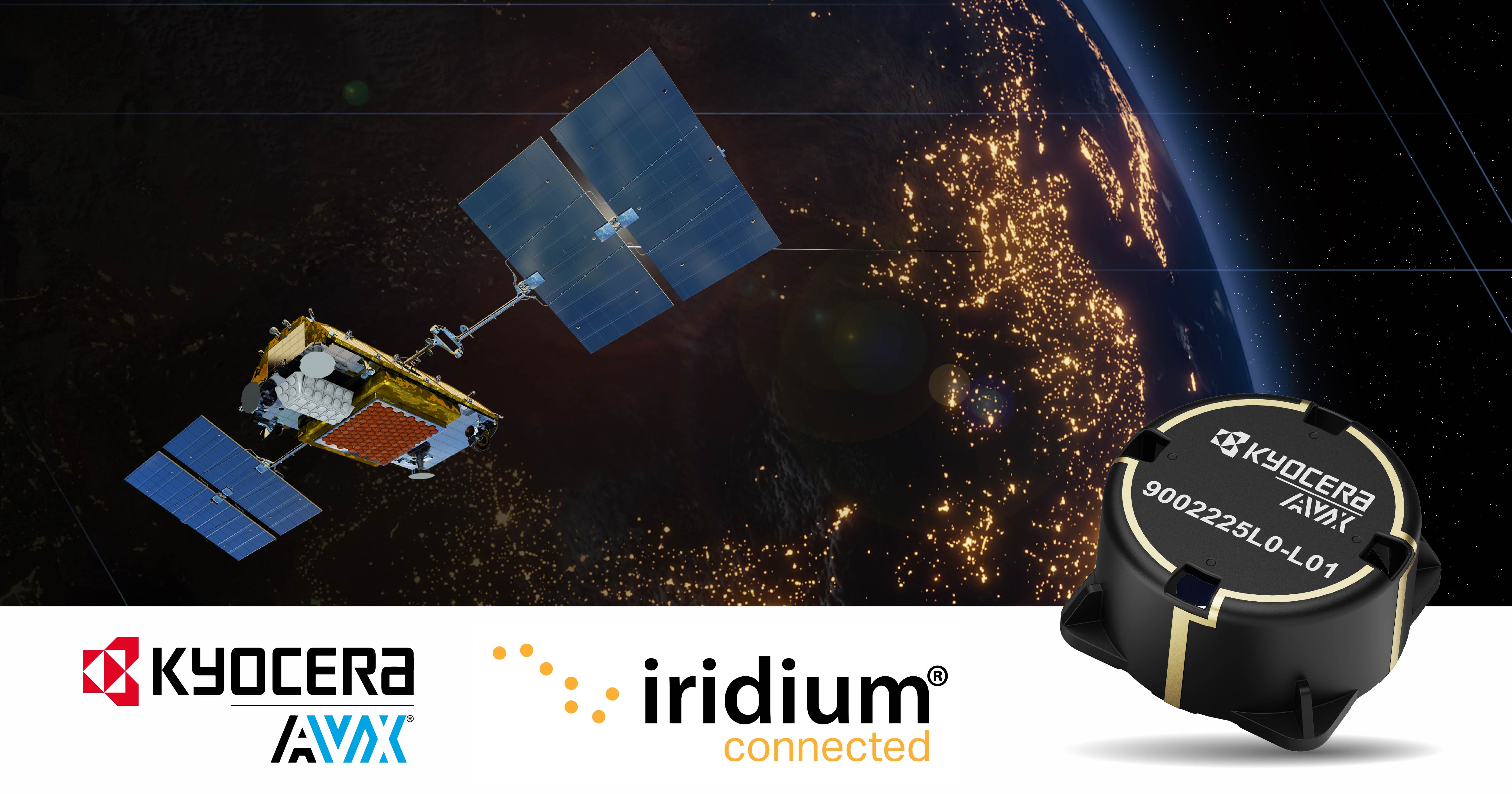 KYOCERA AVX Releases new LDS Cap Antenna for Satellite IoT Applications
